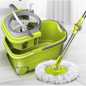 Jual Suspended Separation Bucket Smart Mop With Wheels Spin - Jakarta ...