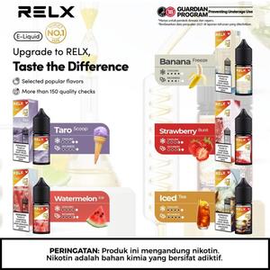 Jual Liquid RELX SALT SERIES 30MG 30ML by RELX 100% Original - ICED TEA ...