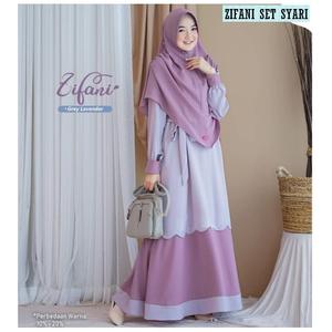 Jual FASHION MUSLIM - ZIFANI SET SYARI PLUS HIJAB BAJU GAMIS MURAH ...
