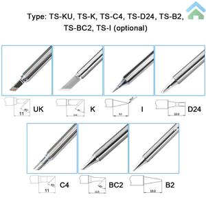 Jual Mini TS100 TS101 Solder Digital Mini Iron Bit Steel Welding Tips ...