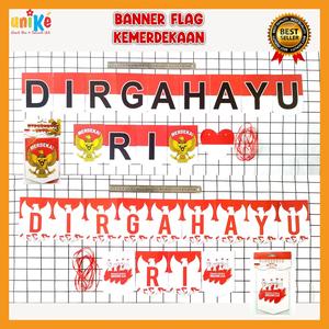 Jual BUNTING FLAG KEMERDEKAAN HUT RI Dirgahayu Indonesia 17 AGUSTUS ...