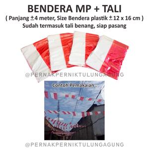 Jual Bendera Merah Putih + Tali - Hiasan Dekorasi Agustusan 17 Agustus ...