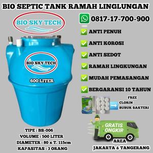 Jual septic tank bio biotech biofil biotaff biofilter biotechno Vol 500 ...