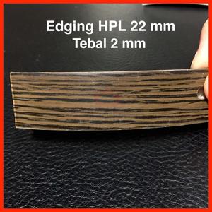 Jual Edging HPL 12 Lebar 22 mm Tbl 2 mm Serat Urat Kayu Woodgrain taco ...