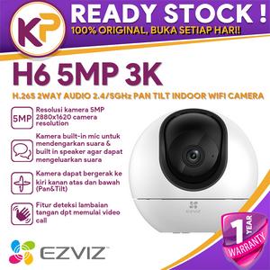 Promo EZVIZ C6 2K 4MP Pan Tilt Wi-Fi Camera with Auto-Zoom Starlight ...