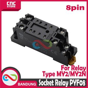 Jual socket relay my2 my2n 8p 8 pin pyf08a ready - Kab. Bandung - Yumnaystore | Tokopedia