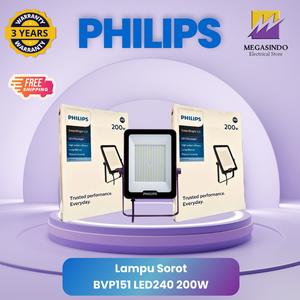 Jual PHILIPS BVP151 200W LED Flood Light G2 IP65 Lampu Sorot Outdoor - Putih 6500K - Kota ...