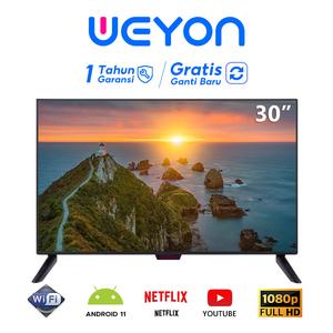 Jual Weyon 27 inch Smart TV 30 inch TV LED Digital Android 11.0 FHD ...