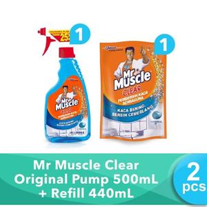 Jual Mr Muscle Clear Original Pump 500Ml + Refill 440Ml - Jakarta Utara ...