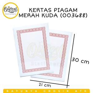 Jual KERTAS PIAGAM / BLANGKO KERTAS PIAGAM A4 / SERTIFIKAT PIAGAM ...