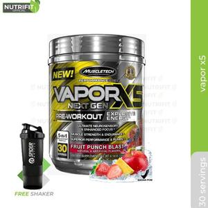 Jual Muscletech Nano Vapor X5 Next Gen Pre Workout Preworkout [TERBARU ...