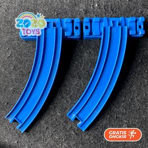 Jual Plarail R-18 B Slope Curve Rail Tanjakan Belok Takara Tomy biru ...