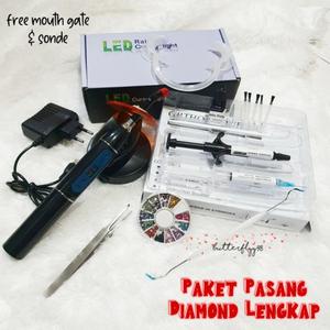 Jual Paket Pasang Diamond Gigi Lengkap dengan Laser dan Lem ...