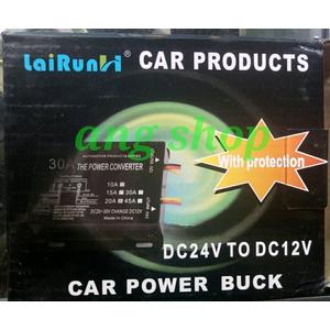 Jual Converter Step Down 24V DC to 12V DC 30A Step Down 24VDC TO 12VDC ...