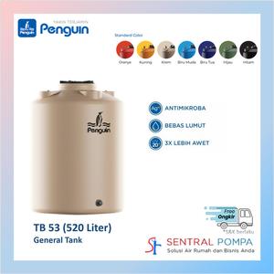Jual Tangki Toren Tandon Air Penguin TB 53 Water Tank 520 liter Diskon ...