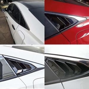 Jual Racing Style Car R Side Window Louvers Cover Blinds Scoop Air Vent ...