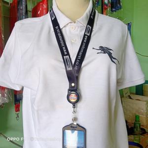 Jual d☛tq indomaret lanyard tali gantungan id card-holder,name tag ...