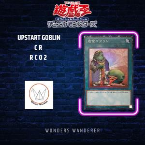 Jual Yugioh OCG - Upstart Goblin Collector Rare RC02 - Kab. Batang - Wonders Wanderer | Tokopedia