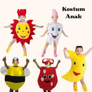Jual KOSTUM ANAK COSPLAY KARAKTER GIGI MATAHARI LEBAH BULAN JAMUR ...