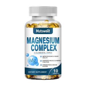 Jual New Kapsul Kompleks Magnesium 500mg Magnesium Sitrat, Malat ...