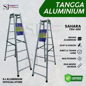 Jual Tangga Lipat Aluminium Ladder Multifungsi Jumbo - Sahara Hijau ...