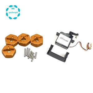 Jual 5 Wire Servo with Mount Base with 12mm Combiner Wheel Hub Hex ...