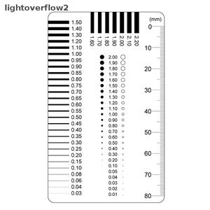 Jual Diskon [lightoverflow2] Badge gauge Stain card Point gauge wire ...