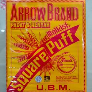 Jual Biskuit MALKIST ARROW BRAND UBM 360Gr varian rasa - SQUARE PUFF ...