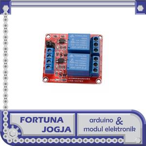 Jual Modul Relay 2 Channel 5V Hi-Lo Input Optocoupler 17ZULZ3 parts ...
