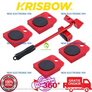 Jual Krisbow Troli Pindah Moving Tool 150kg Lifter Carrier Wheel Bar ...