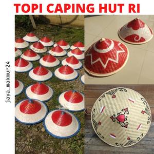 Jual Topi Caping Hut Ri / Topi Caping Merah Putih - Kota Surabaya ...