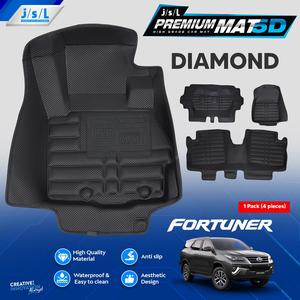 Jual All New Fortuner Karpet Mobil 5D JSL Mat Model Diamond - Jakarta ...