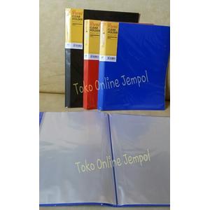 Jual j f7 atk0103pr 40lbr a4 clear holder sheet pronto buku map plastik ...
