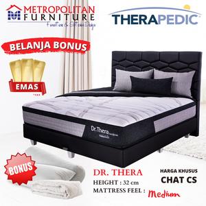 Jual SPRINGBED THERAPEDIC DR. THERA FULL SET KASUR ORTHOPEDIC SPRING ...