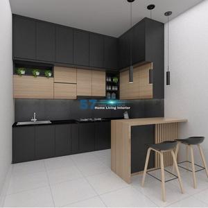 Jual Almari Kitchen Set Minimalis Lemari Dapur Bahan Multiplek HPL - Kab. Pati - Interior 57 ...