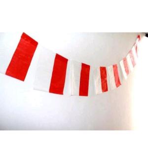 Jual bendera plastik tali / bendera kantong READY - Bendera plastik ...