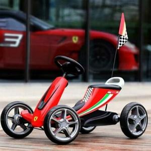 Jual Pliko ride on 820 scuderia ferrari gokart trike pedal sepeda goes ...