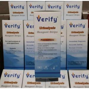 Jual Verify urinalysis reagent strips test urine isi 100 stik - Jakarta ...