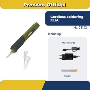Jual PROXXON 28142 SOLDER CORDLESS CORDLESS SOLDERING IRON EL/A UN 3481 ...