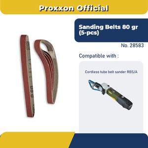 Jual PROXXON 28583 AMPLAS BELT SANDER AMPLAS SABUK SANDING BELTS 80GR ...