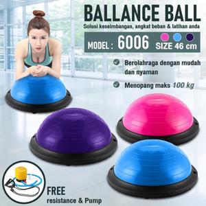 Promo BOSU BALL / BALANCE BALL / TRAINER BALANCE STEP YOGA / BALANCE ...