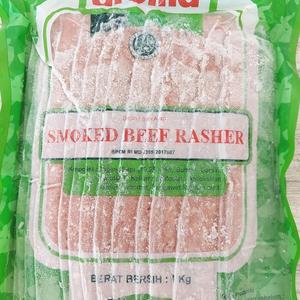 Jual aroma beef brisket / rasher / salami / beef patty burger 1 kg -OK ...