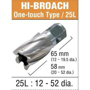 Jual Hi-Broach Cutter 14x25mm Nitto Kohki (HSS material) for Magnetic ...