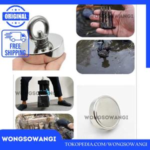 Jual Besi Berani Strong Neodymium Magnet Diameter 48mm Kuat Angkat ...