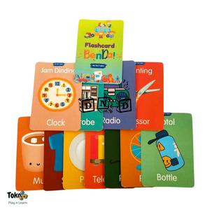 Jual Mainan Edukasi Anak My First Flash Cards Benda Kartu Flashcard ...