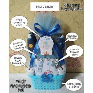 Jual Parcel Baby Gift Baby Boy/Hadiah/Kado Bayi/Parcel Cantik Bungkus ...