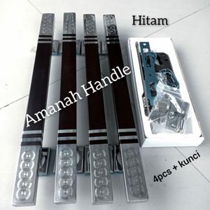 Jual Handle Pintu Rumah Gembok Kunci 1 Set - Tarikan Pintu Rumah ...