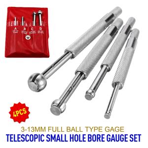 Jual 4pcs 3-13mm Full Ball Type Gage Telescopic Small Hole Bore Gauge ...