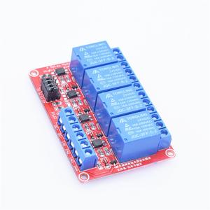 Jual Modul Relai 4 Saluran dengan Isolasi Optocoupler Mendukung Voltase ...