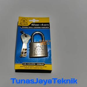 Jual Gembok 40mm Tjap Mata double ball locking padlock - Kota Palopo ...